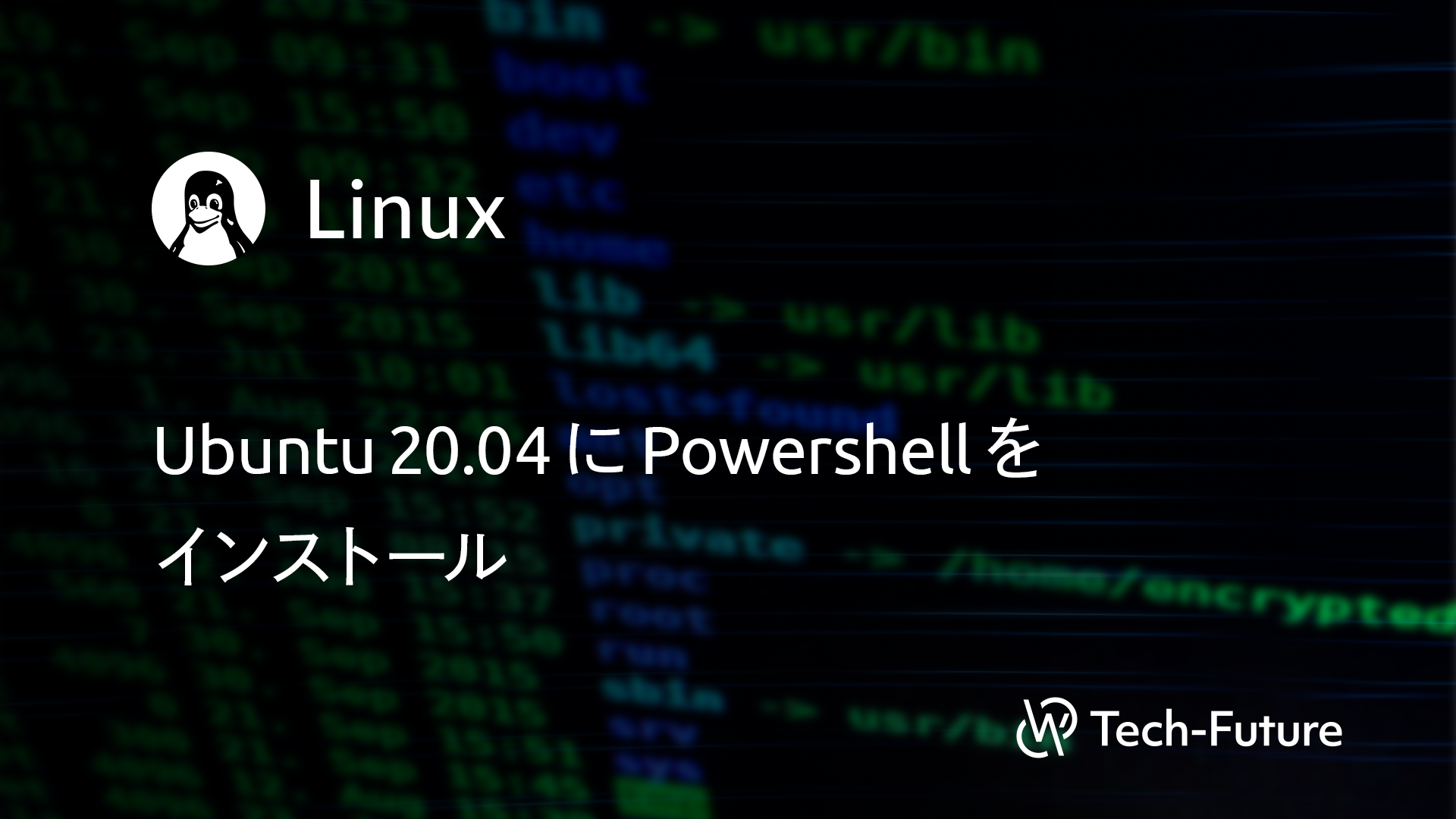 【Linux】Ubuntu 20.04にPowershellをインストール | willserver for tech-future