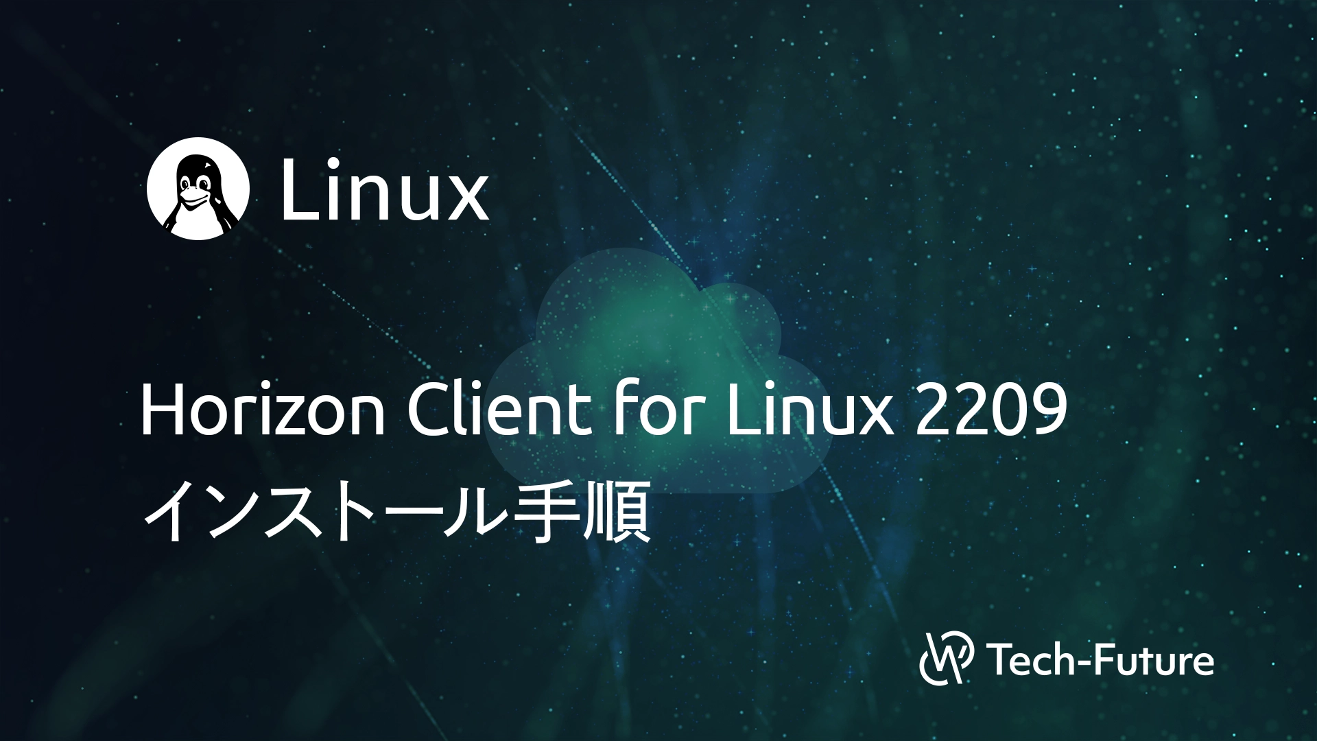 【Linux】Horizon Client for Linux 2209インストール手順 | willserver for tech-future